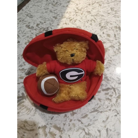 Toys | Georgia Stuffed Bear In Football | Poshmark